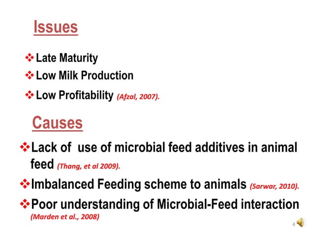 Manipulation of rumen fermentation by use of microbial feed additivesmicrobial | PPTX ...