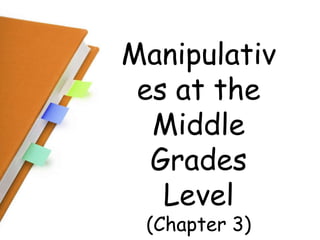 Manipulative presentation | PPTX