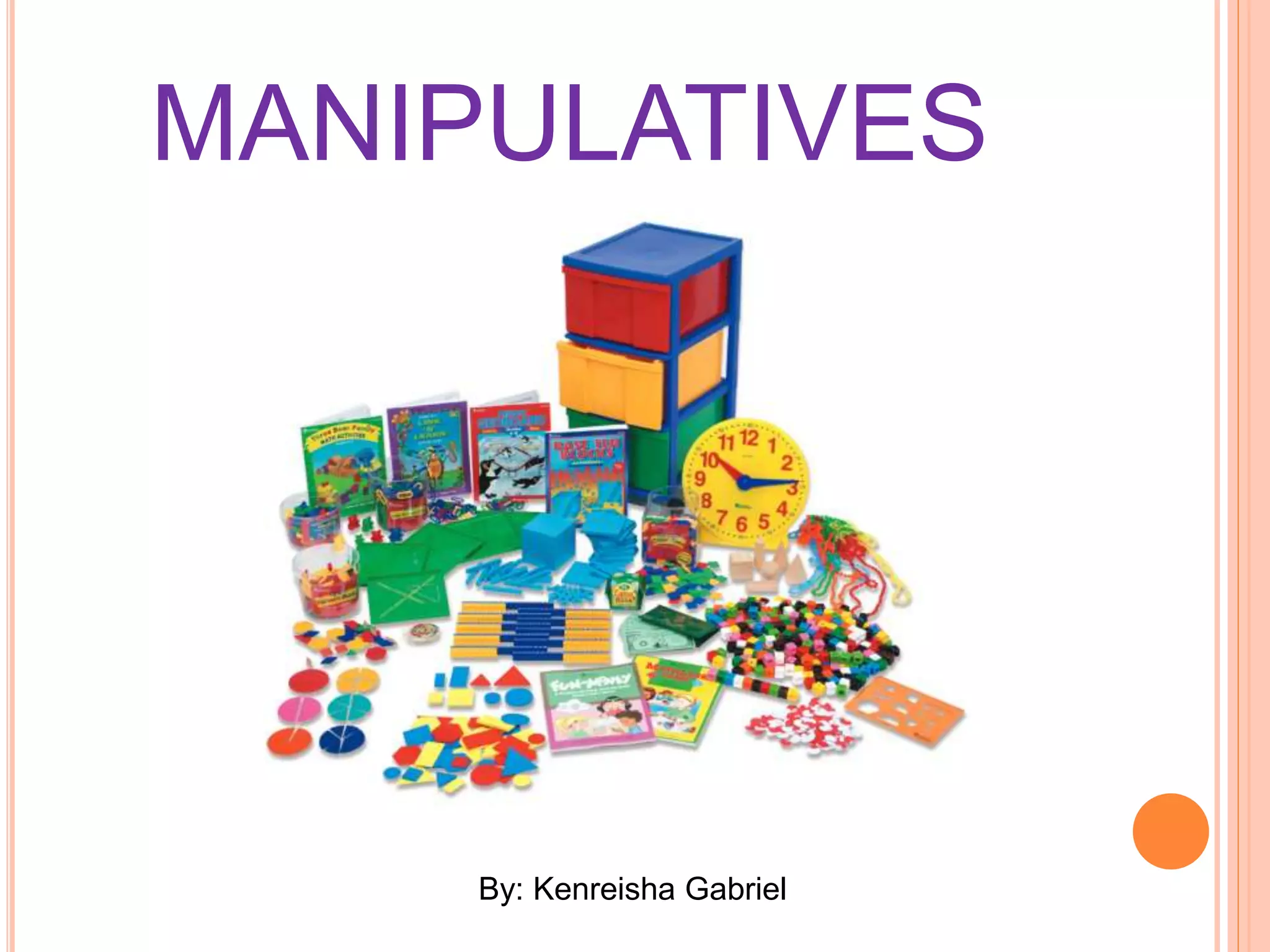 Manipulatives | PPTX