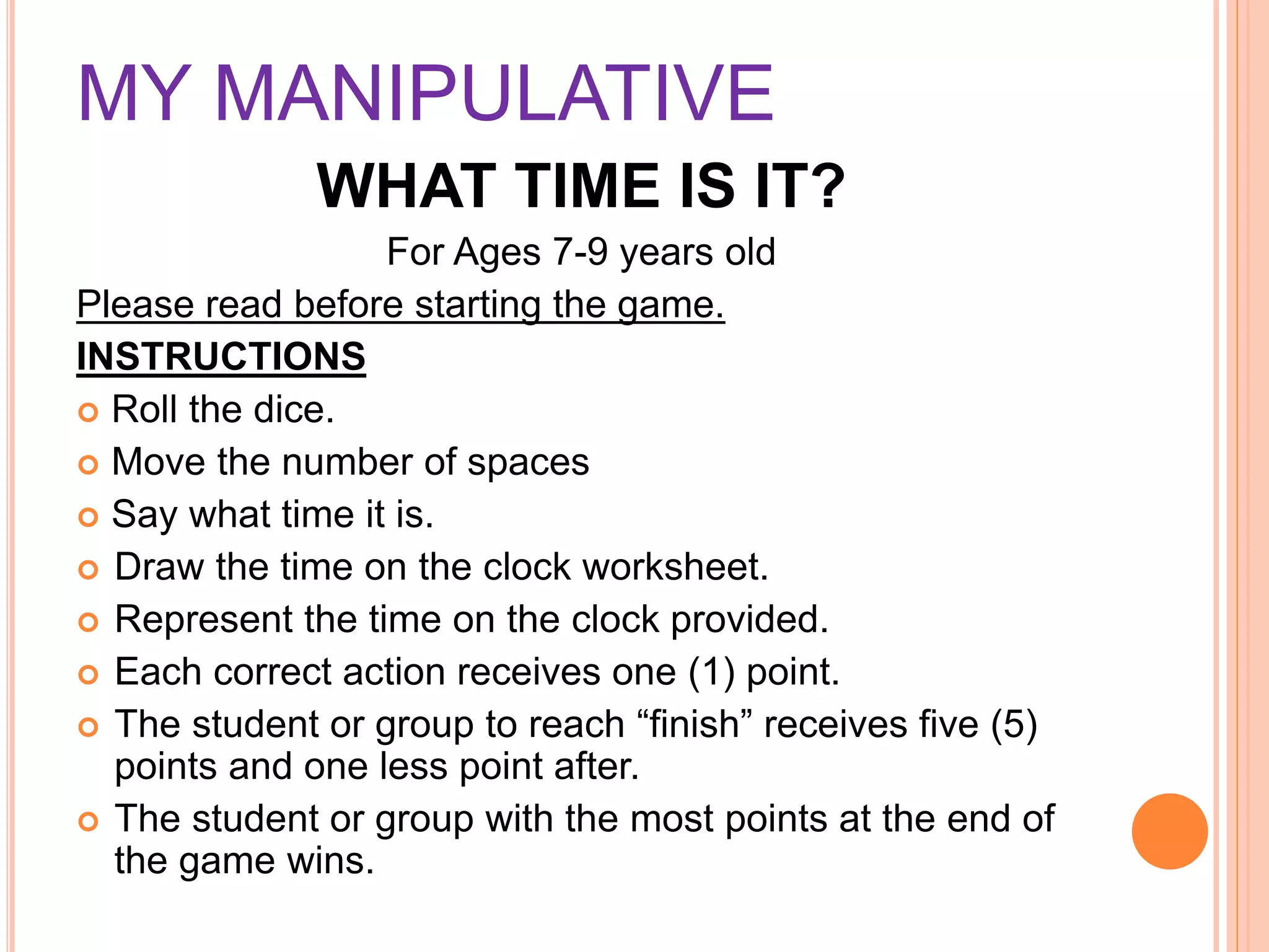 Manipulatives | PPTX
