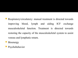 Manipulative techniques | PDF