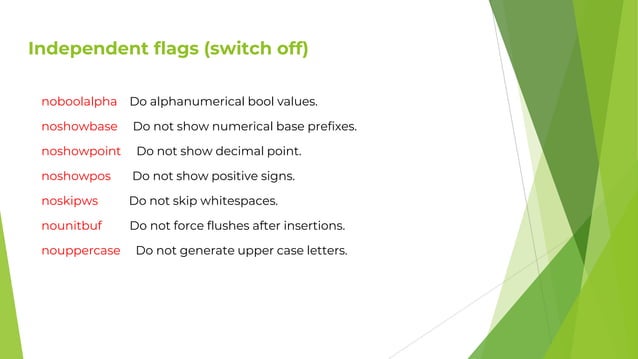 Manipulators in c++ | PPTX