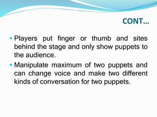 puppet show | PPTX