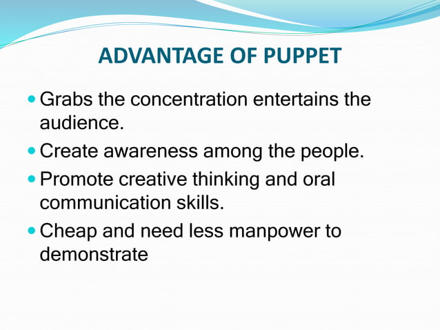 puppet show | PPTX