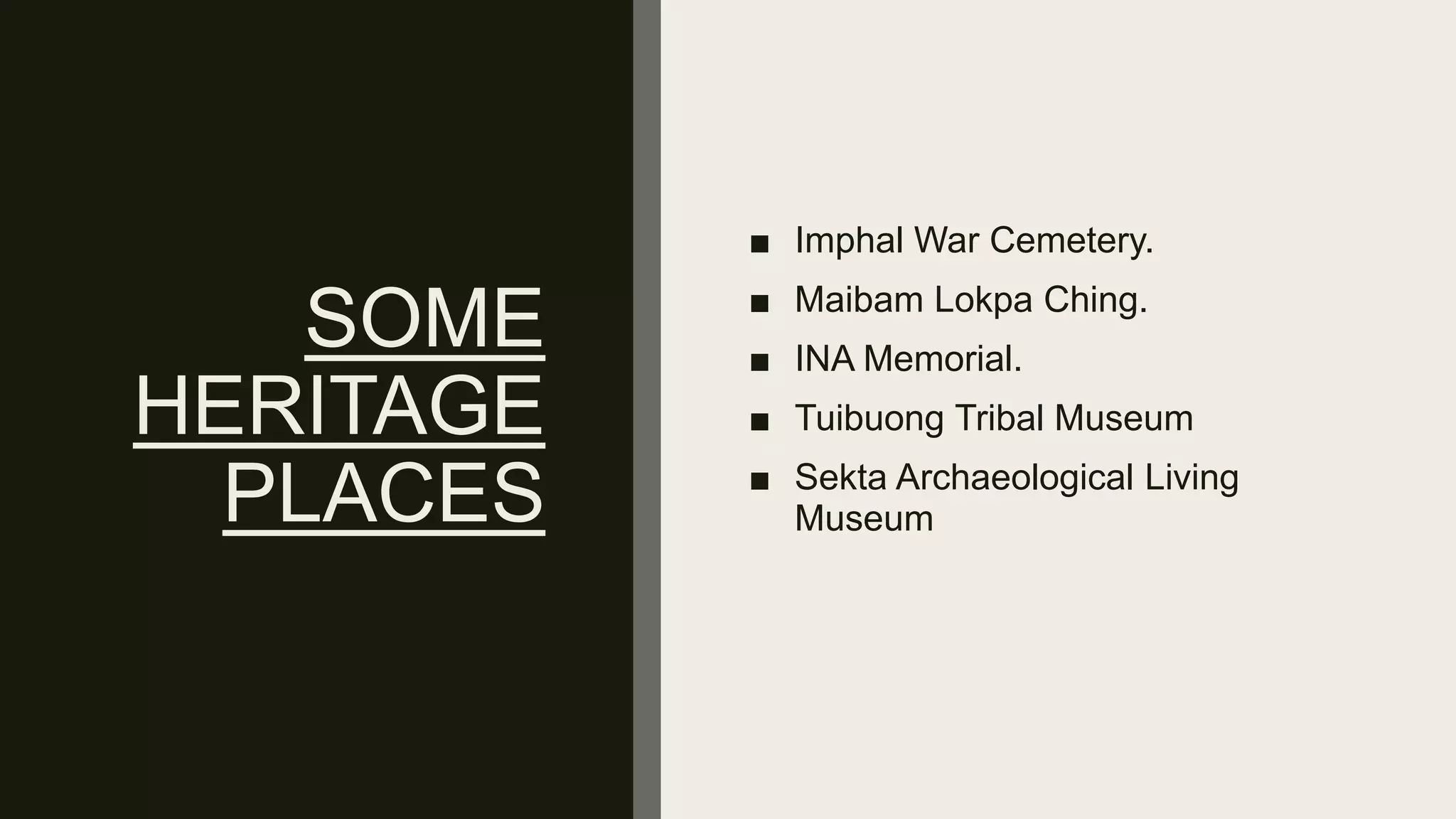 Manipur-The Jewel of India | PPTX
