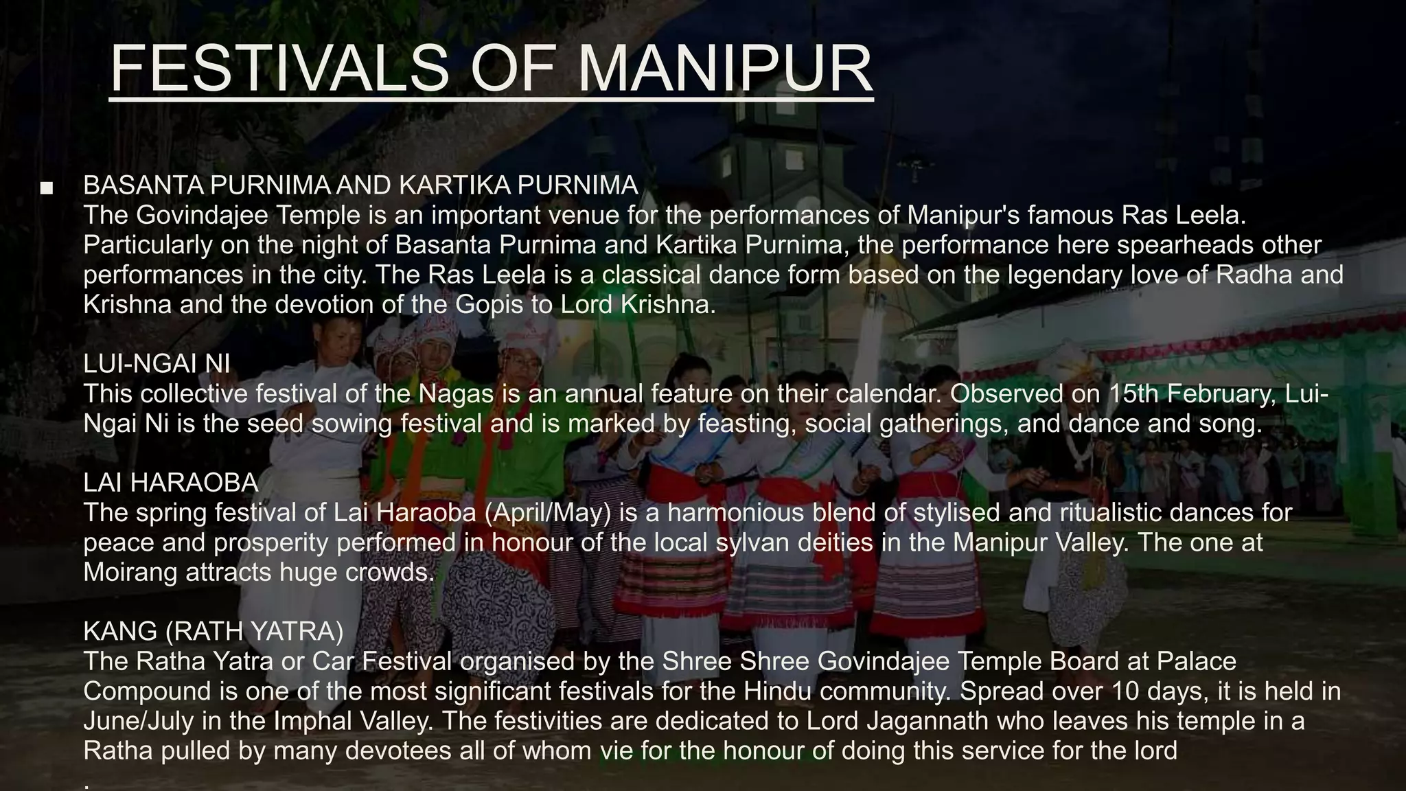 Manipur-The Jewel of India | PPTX