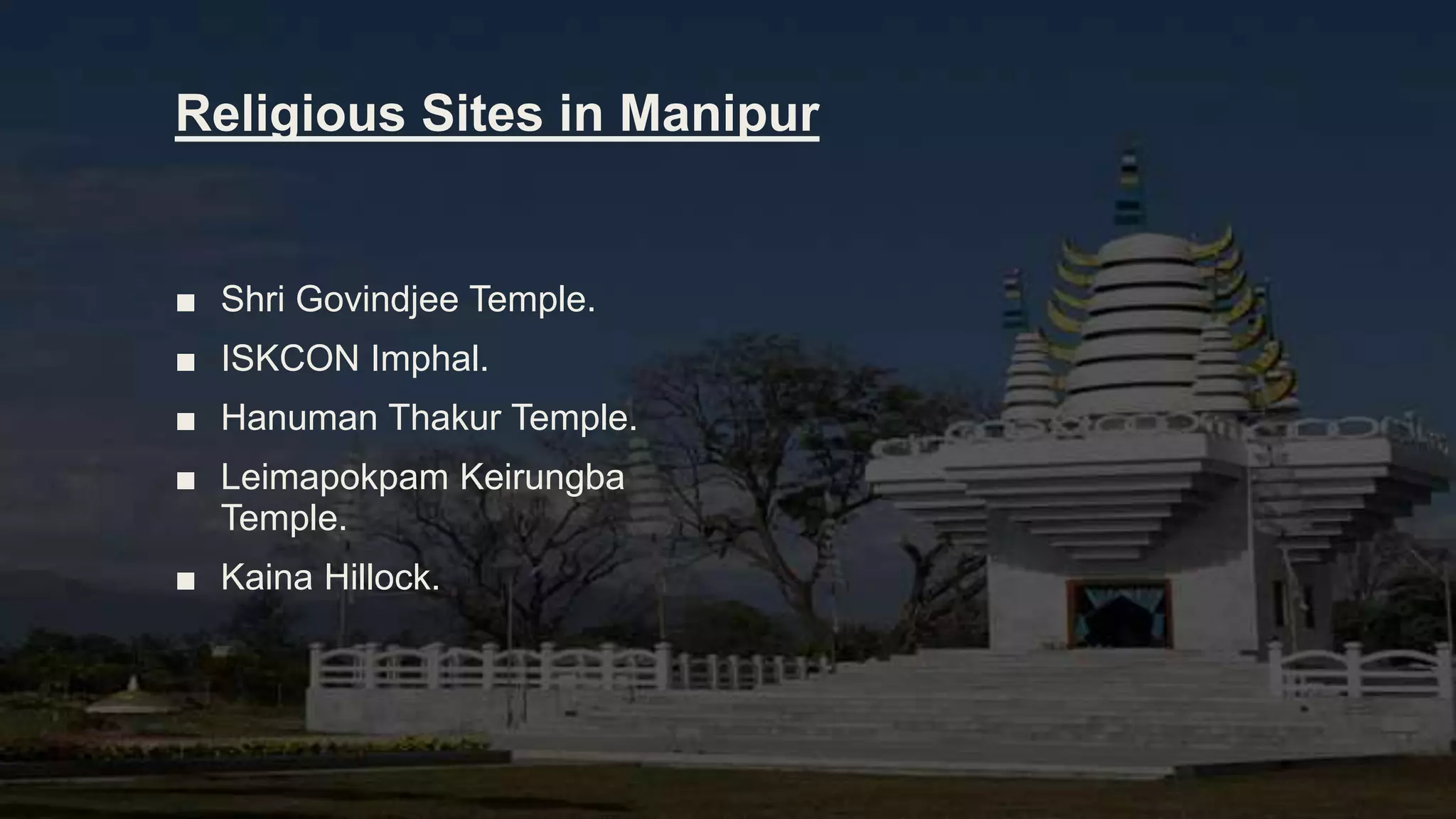 Manipur-The Jewel of India | PPTX