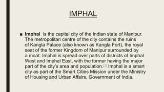 Manipur-The Jewel of India | PPTX