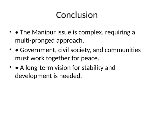 Manipur_Issue_Presentation case study india | PPTX