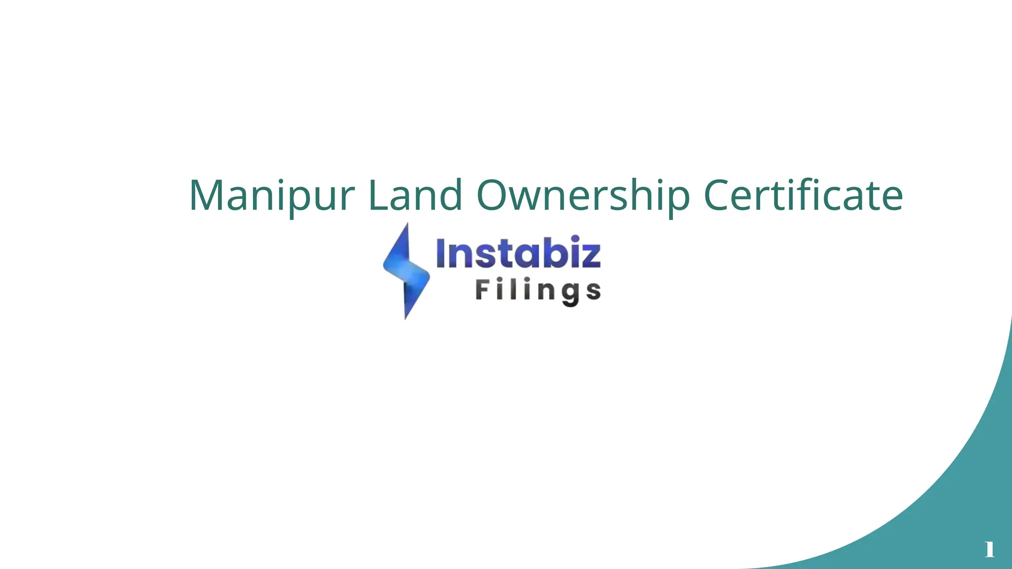 Manipur Land Ownership Certificate Guide | PPTX
