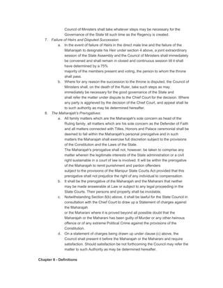 Manipur state constitution_act_1947 | PDF