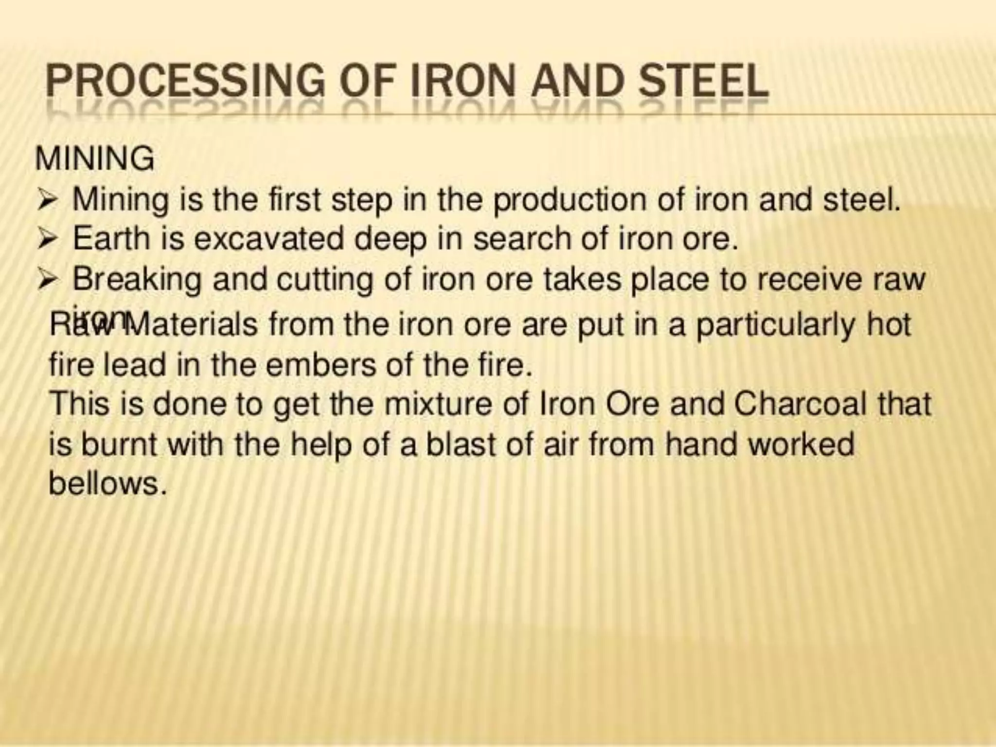 Best ever ppt on iron and steel industry | PPT