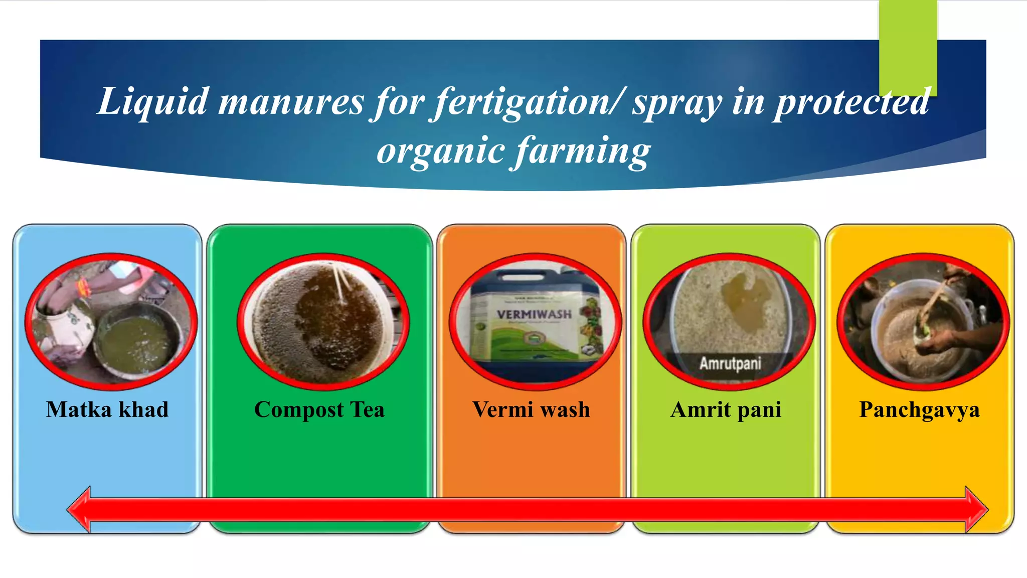 Scope of organic and natural farming of vegetable crops under protected ...