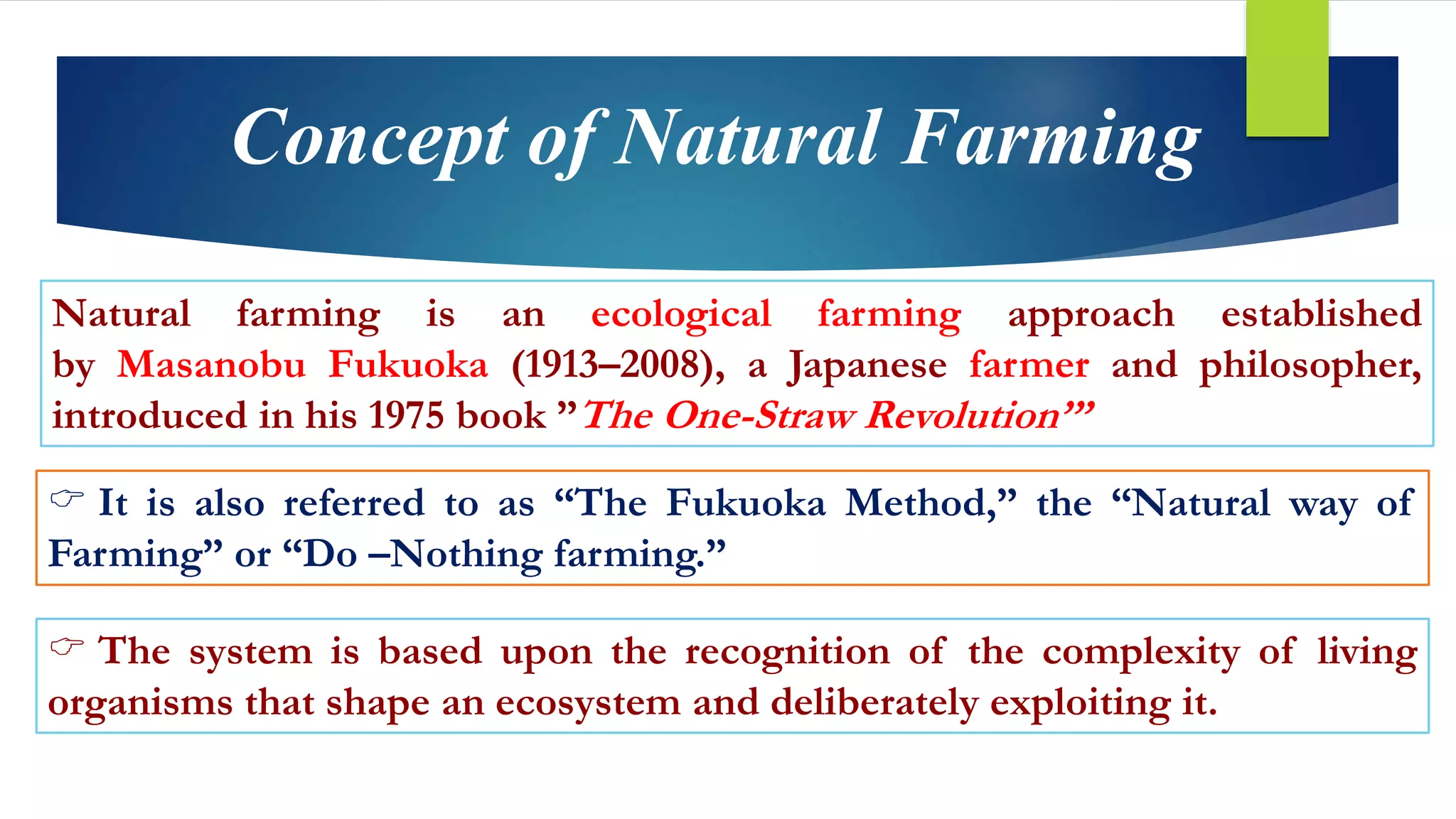 Scope of organic and natural farming of vegetable crops under protected ...