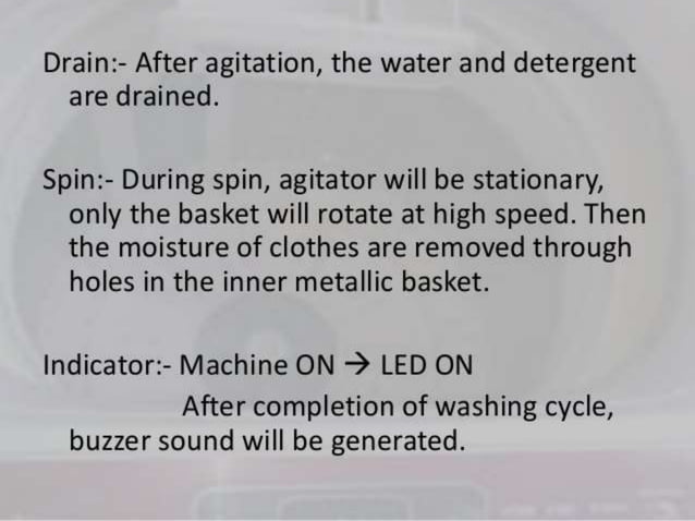 Manish1 washing machine control | PPTX | Home Appliances | Home & Garden