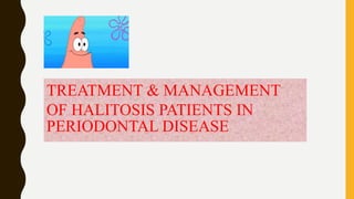 oral malodour/ halitosis | PPTX