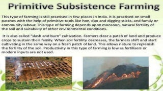 Agriculture : the backbone of agrarian country | PPTX
