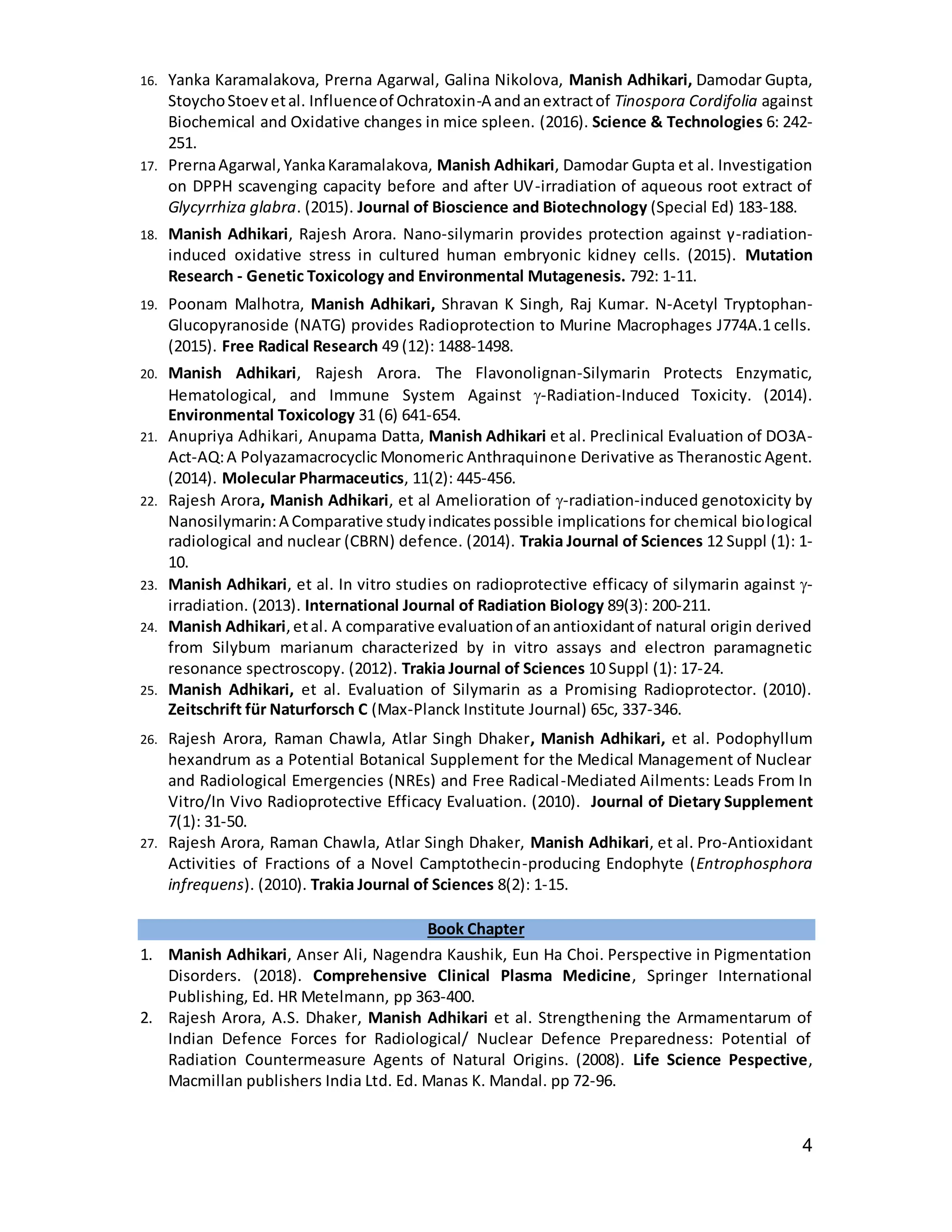 Manish adhikari Resume | DOC