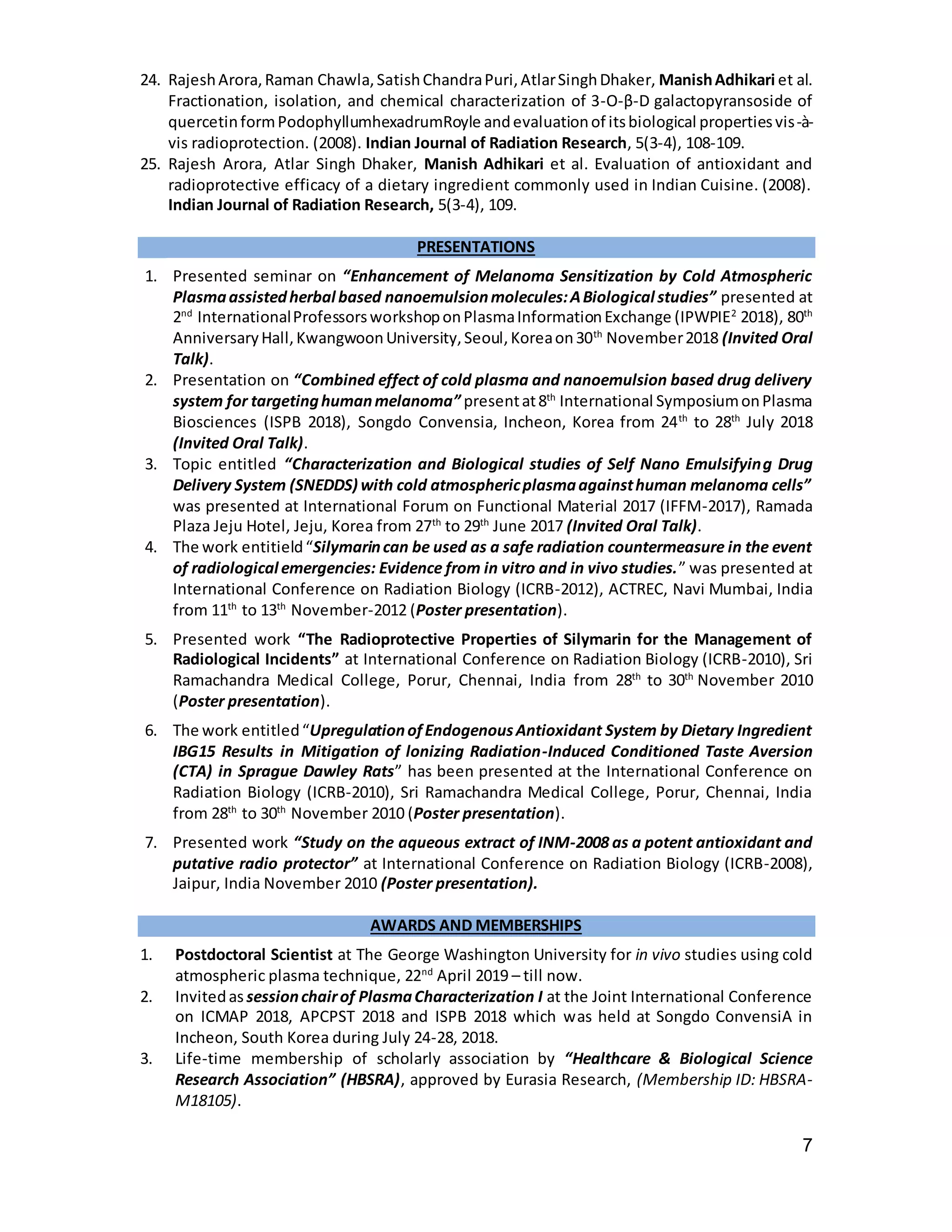 Manish adhikari Resume | DOC