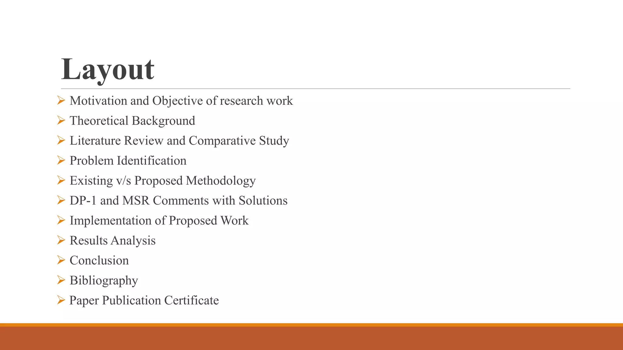 Master's Thesis Presentation | PPT