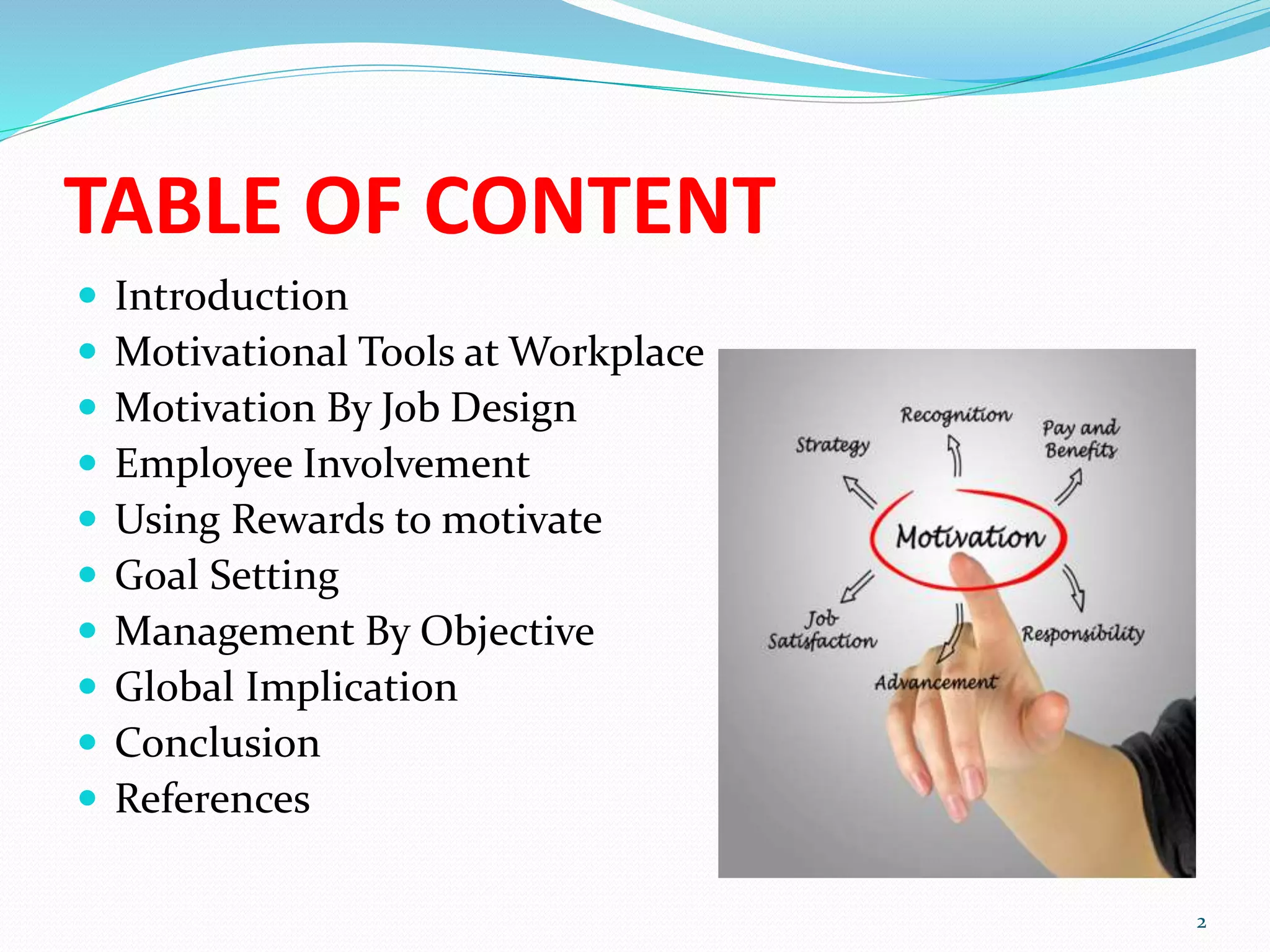 Motivation and Workplace | PPT