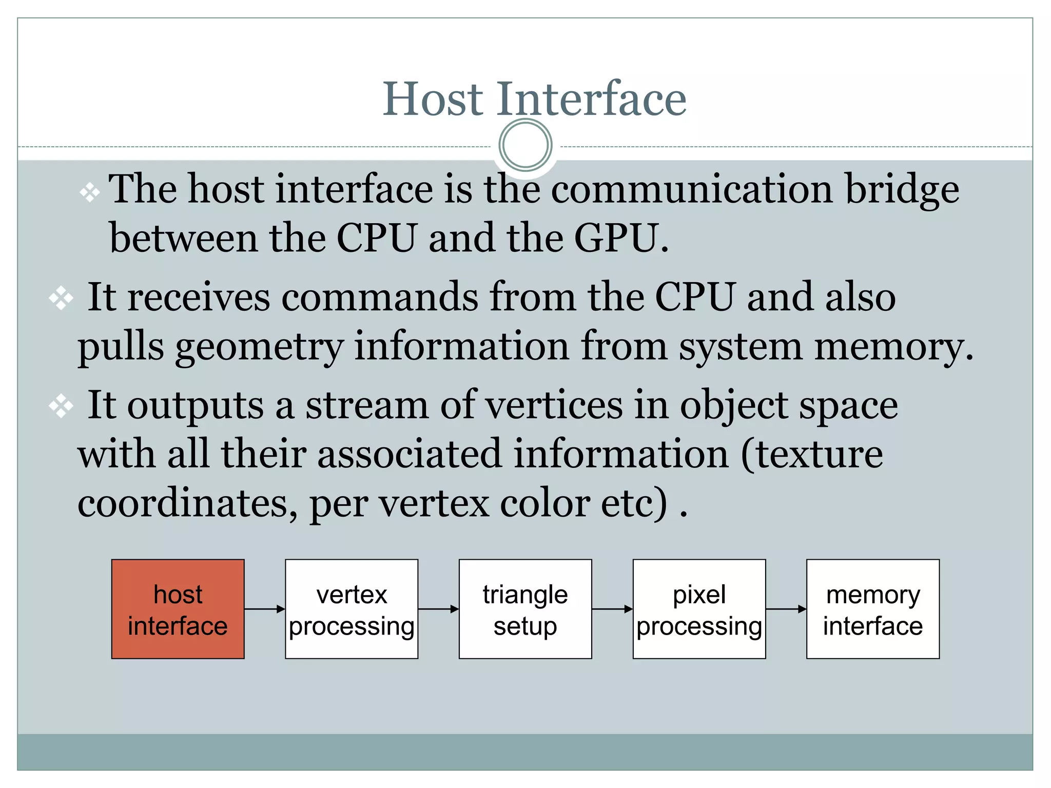 graphics processing unit ppt | PPTX