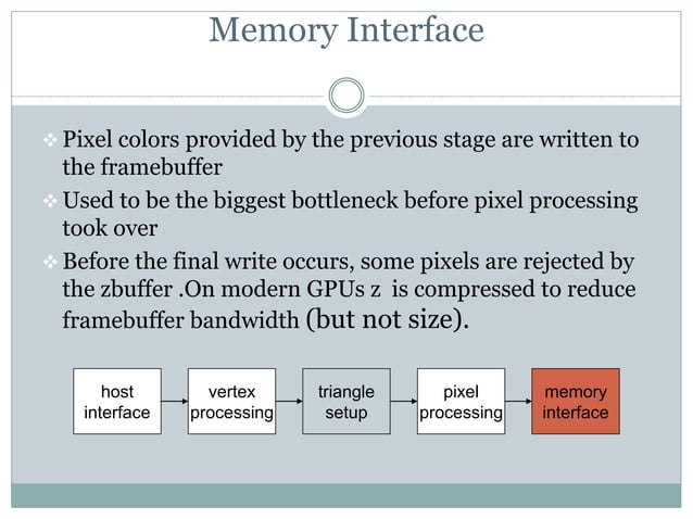 graphics processing unit ppt | PPTX