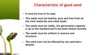 Seed and it's types | PPTX