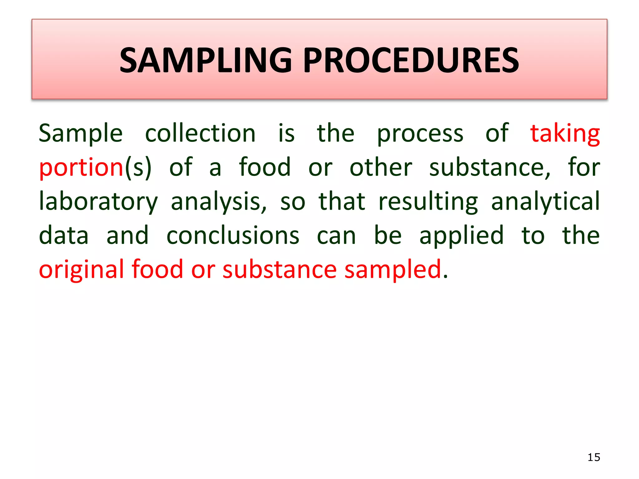 Pesticide Residue Analysis | PPTX
