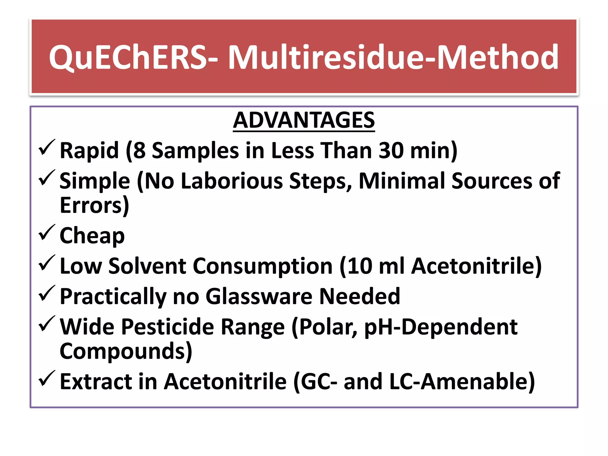 Pesticide Residue Analysis Pptx