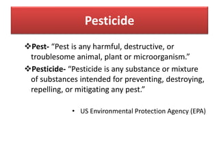 Pesticide Residue Analysis | PPTX