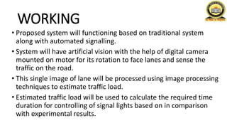 AUTOMATIC TRAFFIC CONTROL SYSTEM ppt major | PPTX