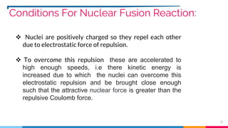 Nuclear Fusion presentation | PPTX