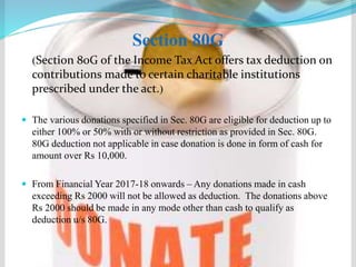 Tax Deduction | PPTX