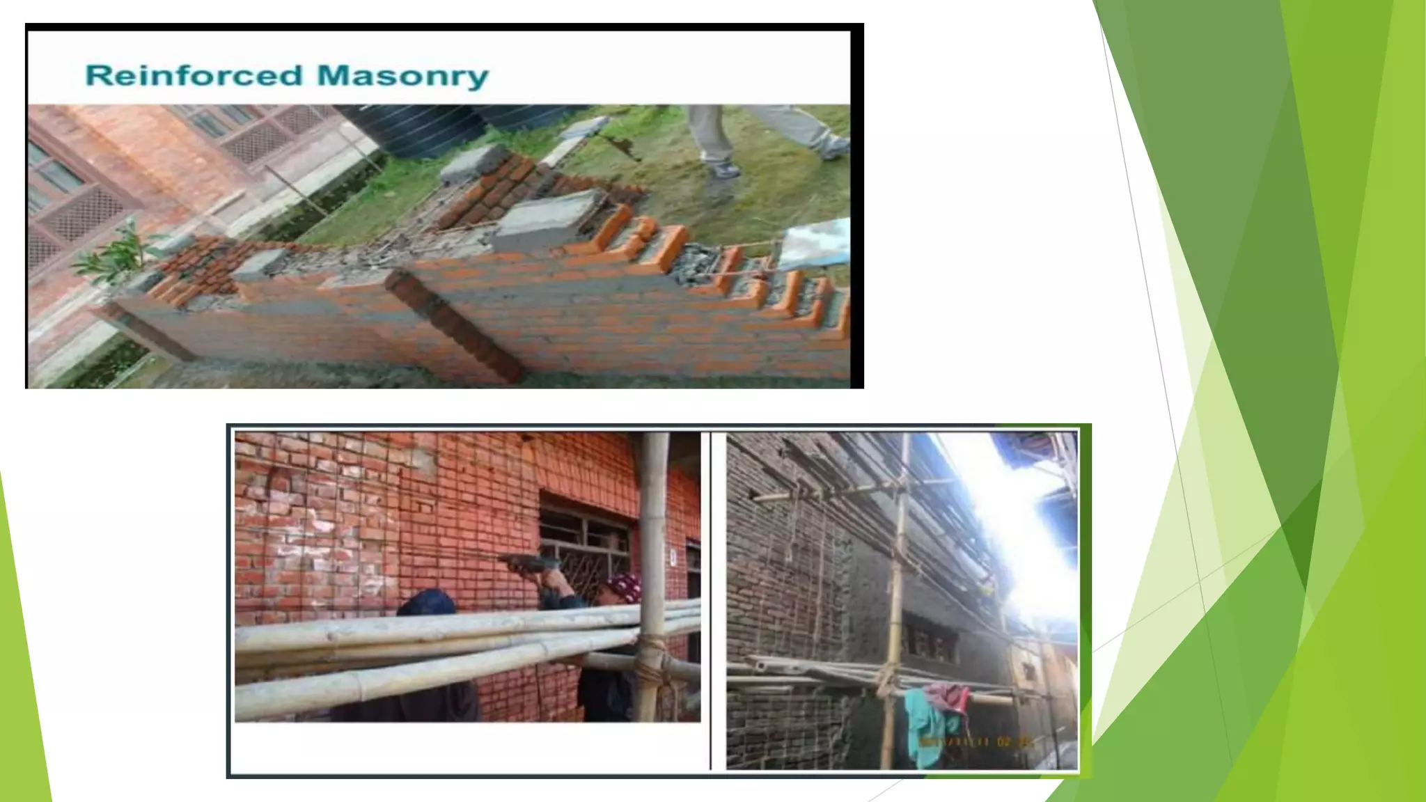 Retrofitting of Masonry Buildings | PPTX