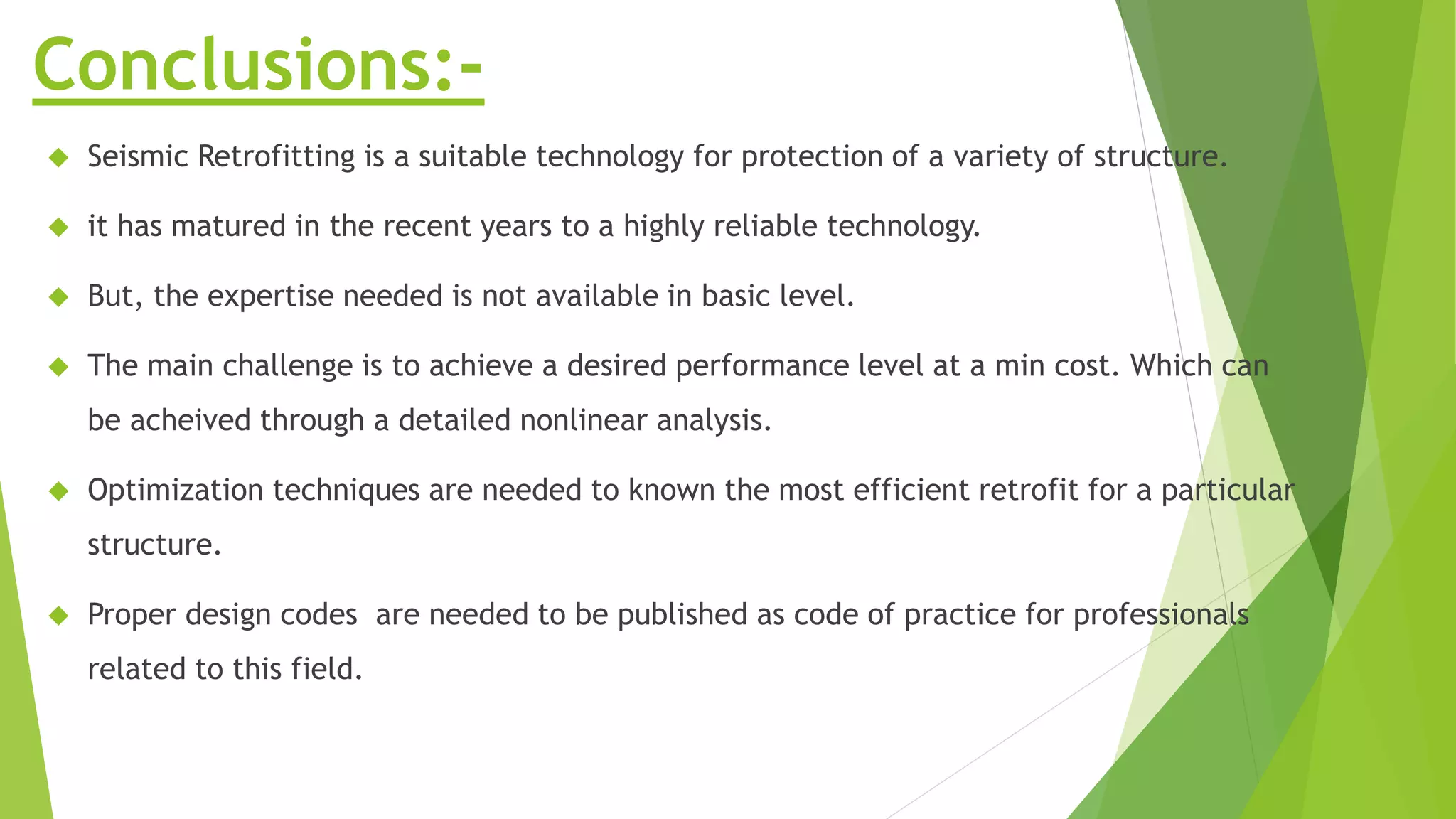 Retrofitting of Masonry Buildings | PPTX