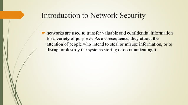 fundamental of network security | PPT