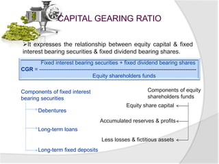 RATIO ANALYSIS training report | PPTX