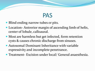 EMBRYOLOGY AND MALFORMATION OF EAR | PPTX