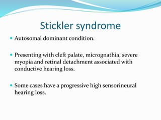 EMBRYOLOGY AND MALFORMATION OF EAR | PPTX