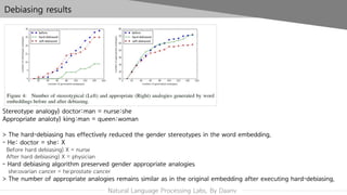 Man is to computer programmer as woman is to homemaker debiasing word ...