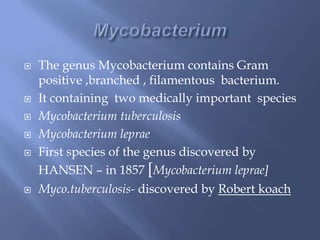 Myco.tuberculosis | PPTX