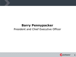 Manitowoc press-presentation final | PPT