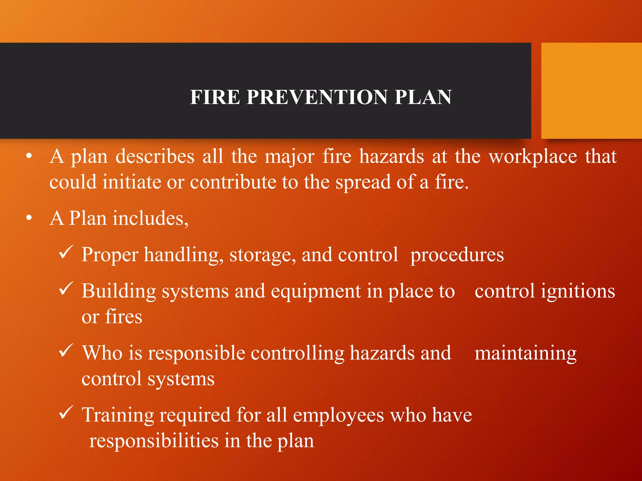 Fire Prevention and Protection | PPTX