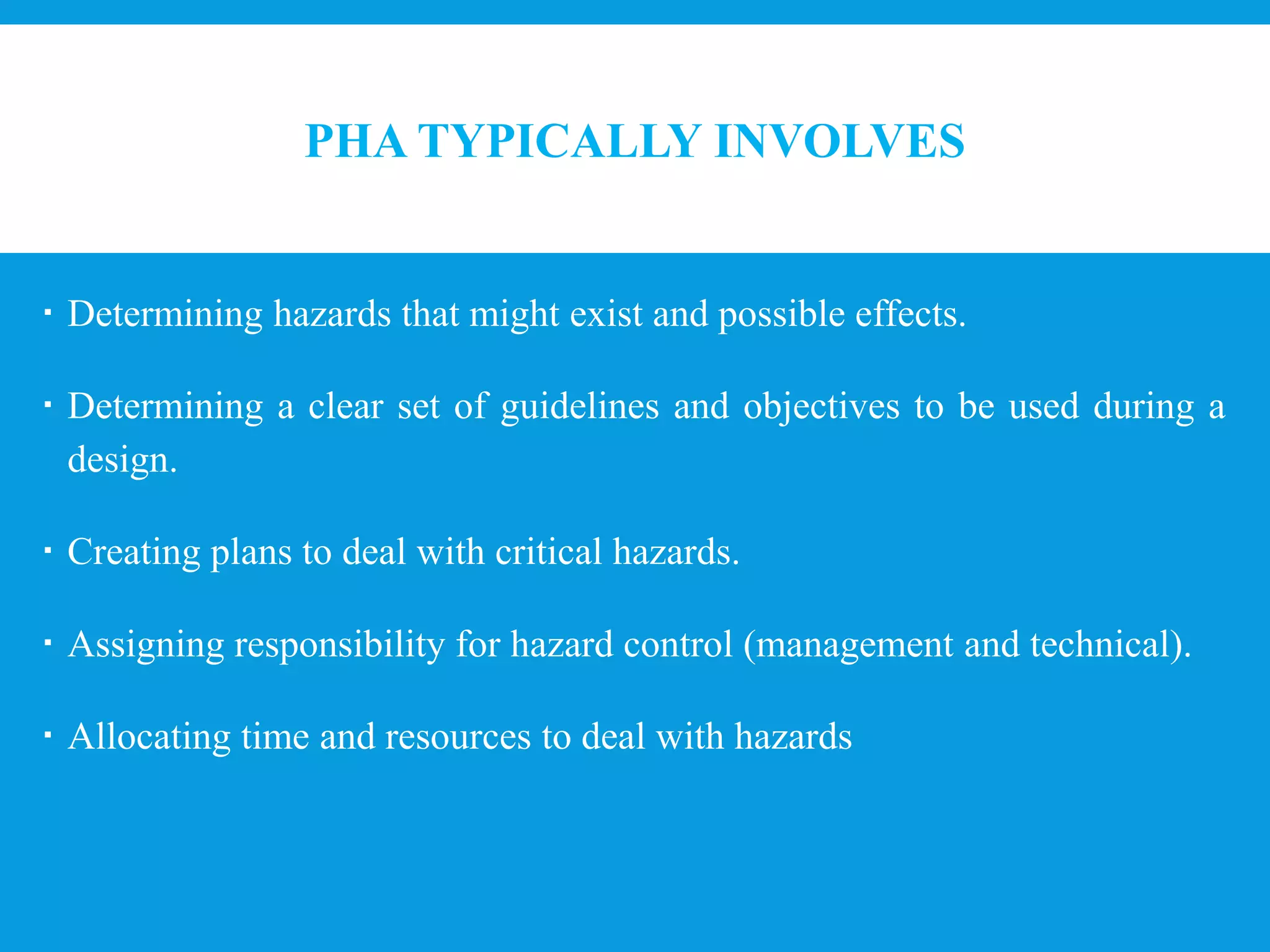 Preliminary Hazard Analysis | PPTX