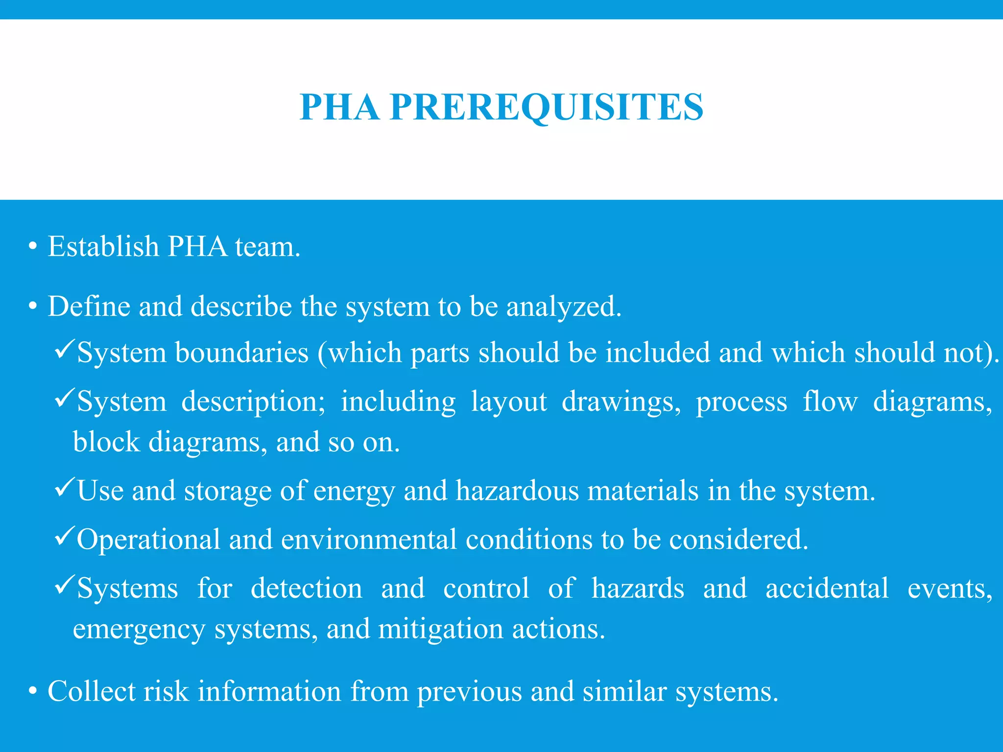 Preliminary Hazard Analysis | PPTX