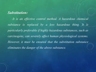 Chemical Hazards | PPTX