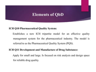 Quality by Design and Process Analytical Technology | PPTX