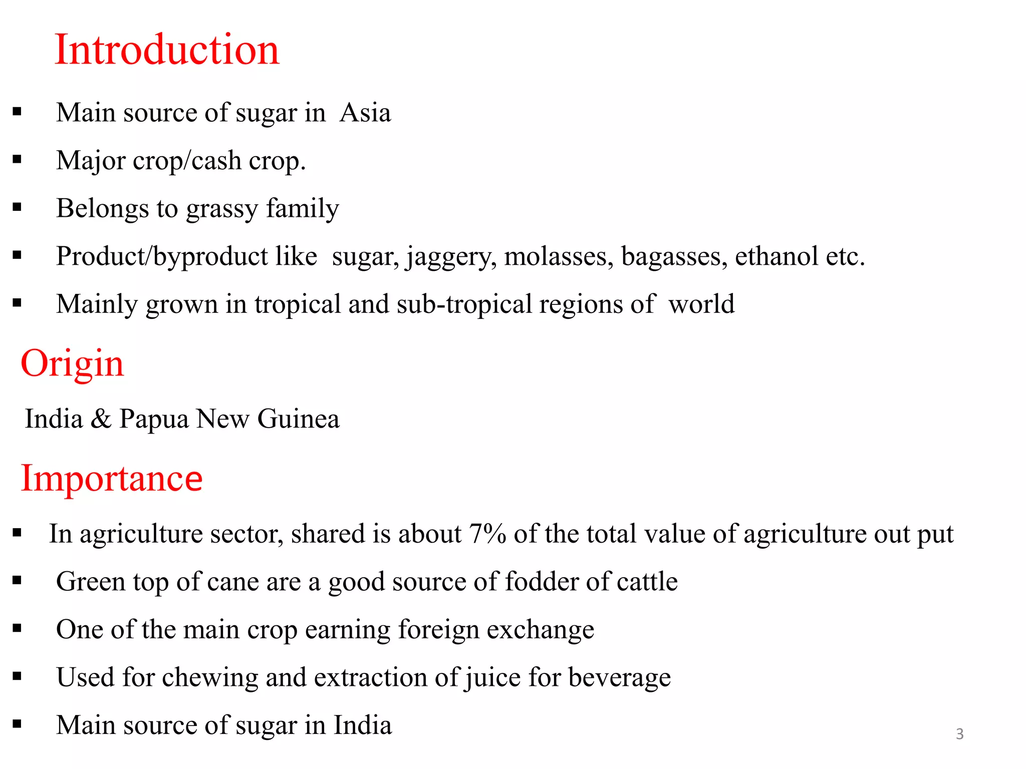 Cultivation of sugarcane......... | PPTX