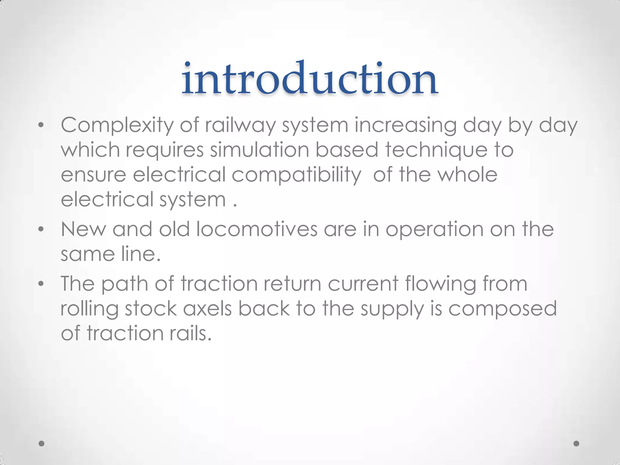Distribution of traction return current | PPTX